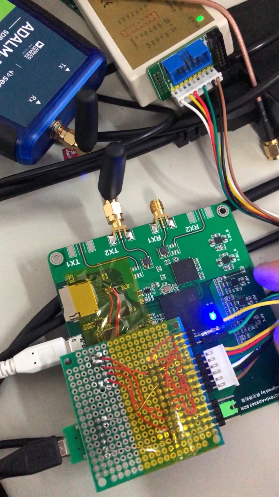 zynq7010+ad9363开源sdr
