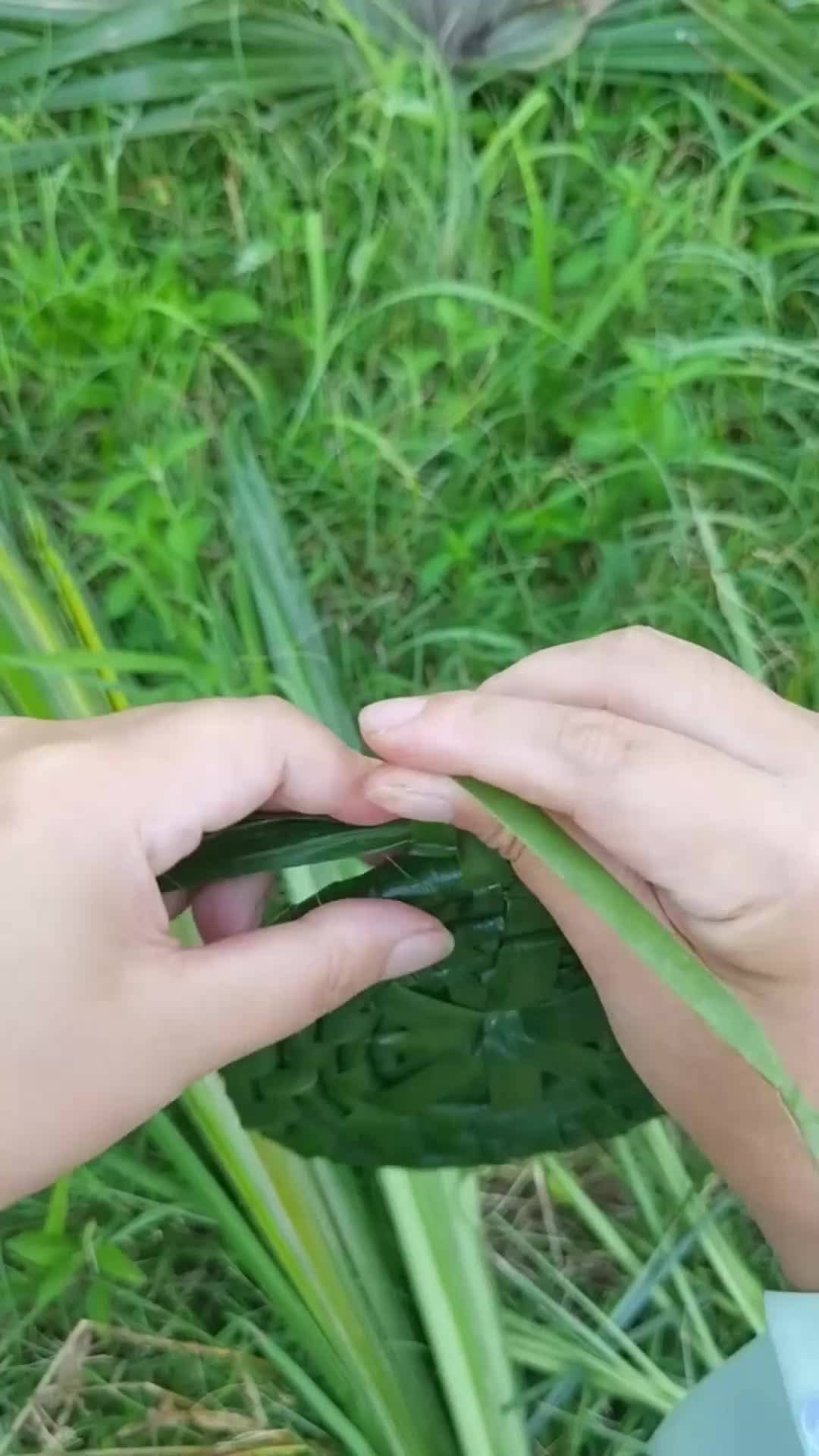 手工编织的篮子,美观又实用