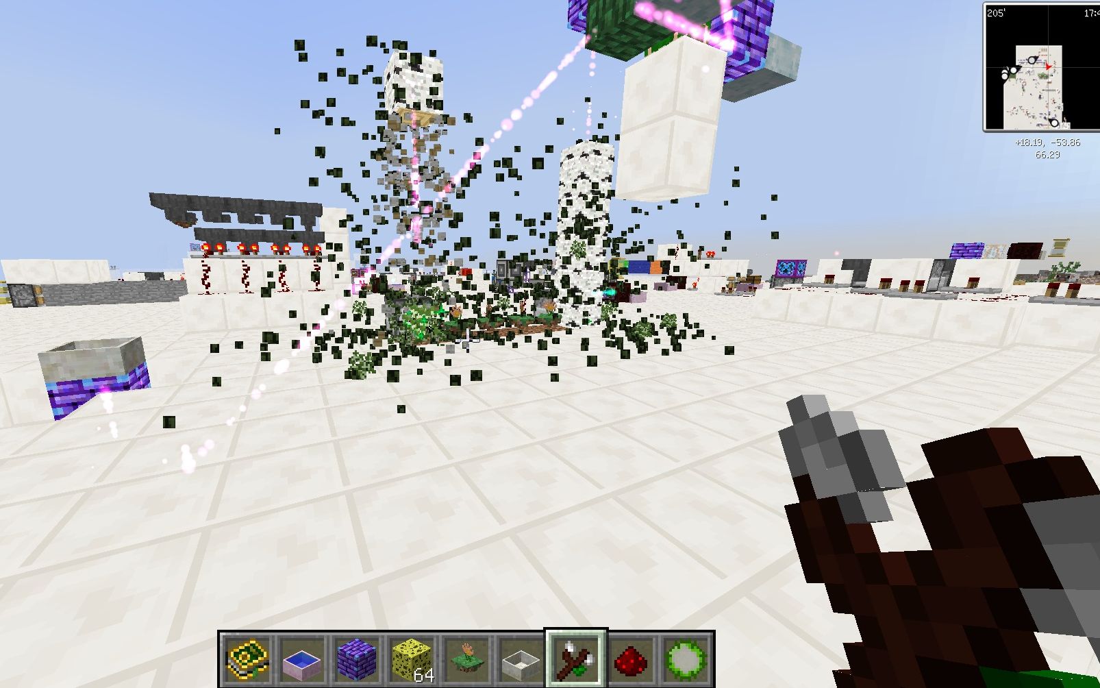 我的世界植物魔法挑战树场