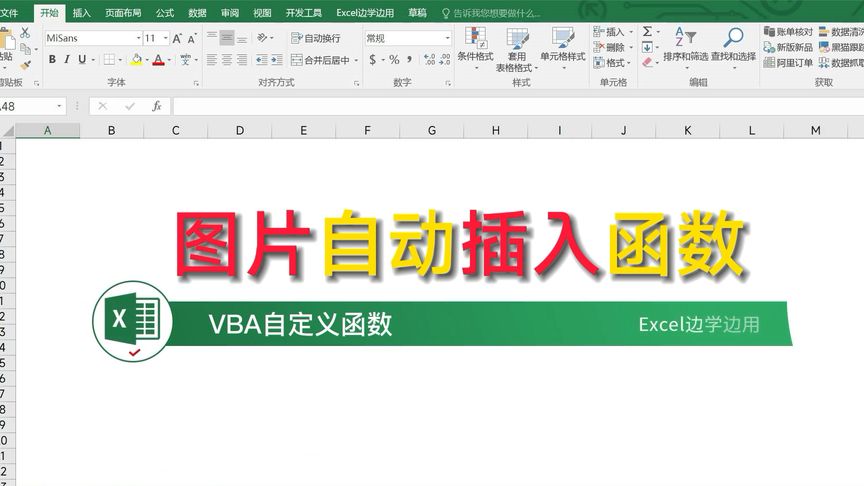 Excel技巧 图片插入自定义函数批量自动插入对应图片VBA应用示例