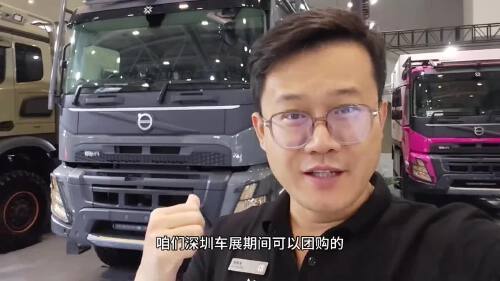 深圳车展惊现征途者V双排沃尔沃六乘六!越野猛兽震撼全场