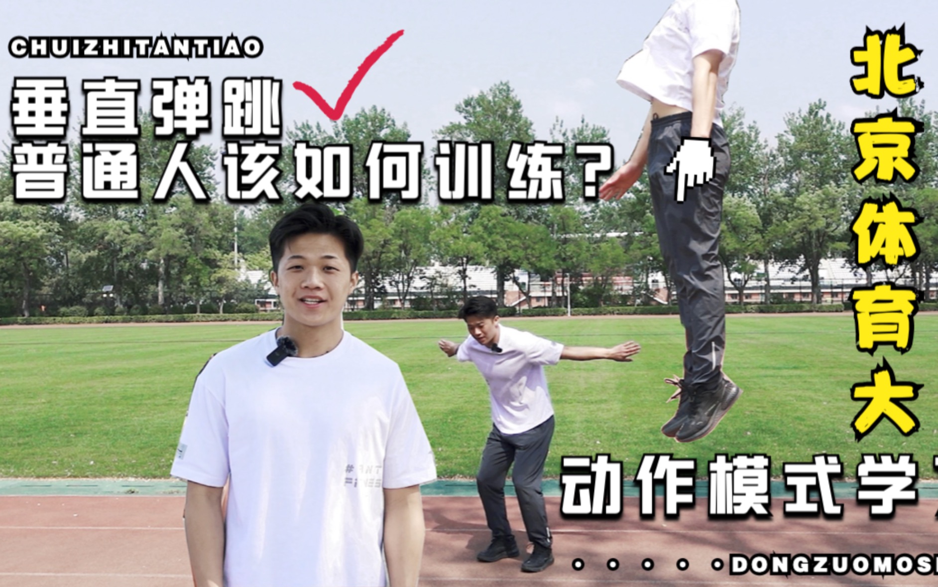 【黄老师】垂直弹跳 普通人该如何训练?动作模式学习 运动小白的入门...
