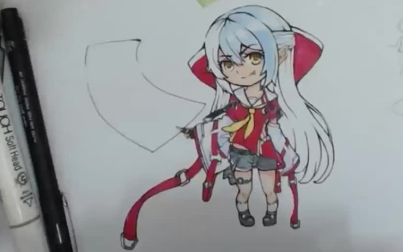 素描q版动漫人物,赶紧来学习吧~