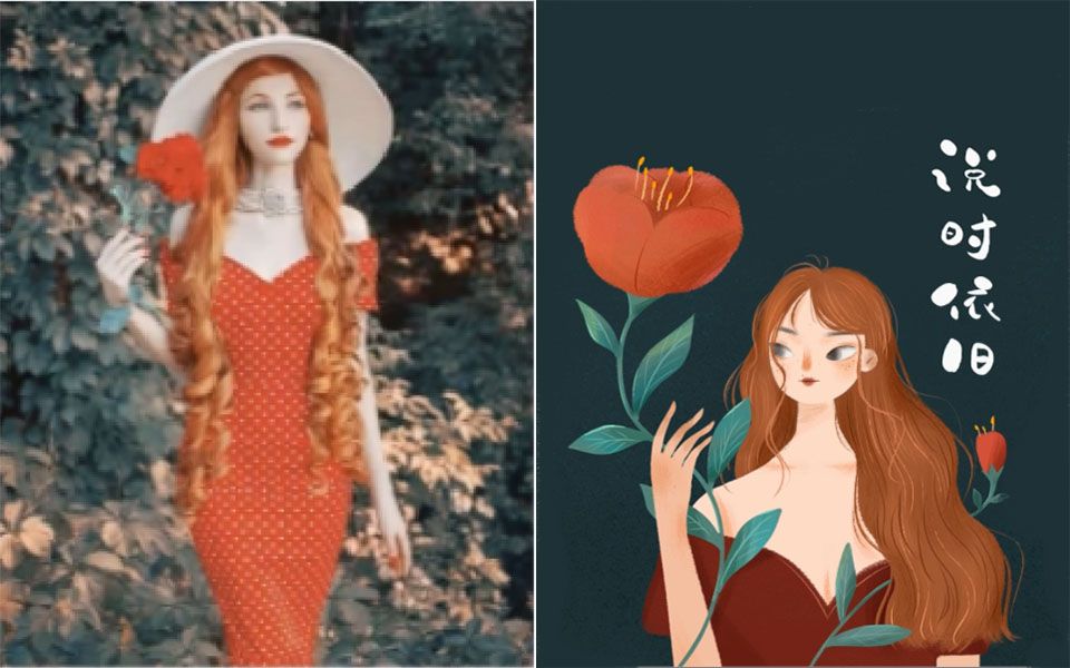 教你如何把人物照片转成插画,做到轻松月入上万的插画师!关于插画的...