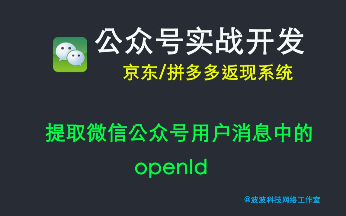 微信公众号开发实战(京东返现系统)第六课:提取微信公众号用户消息中...