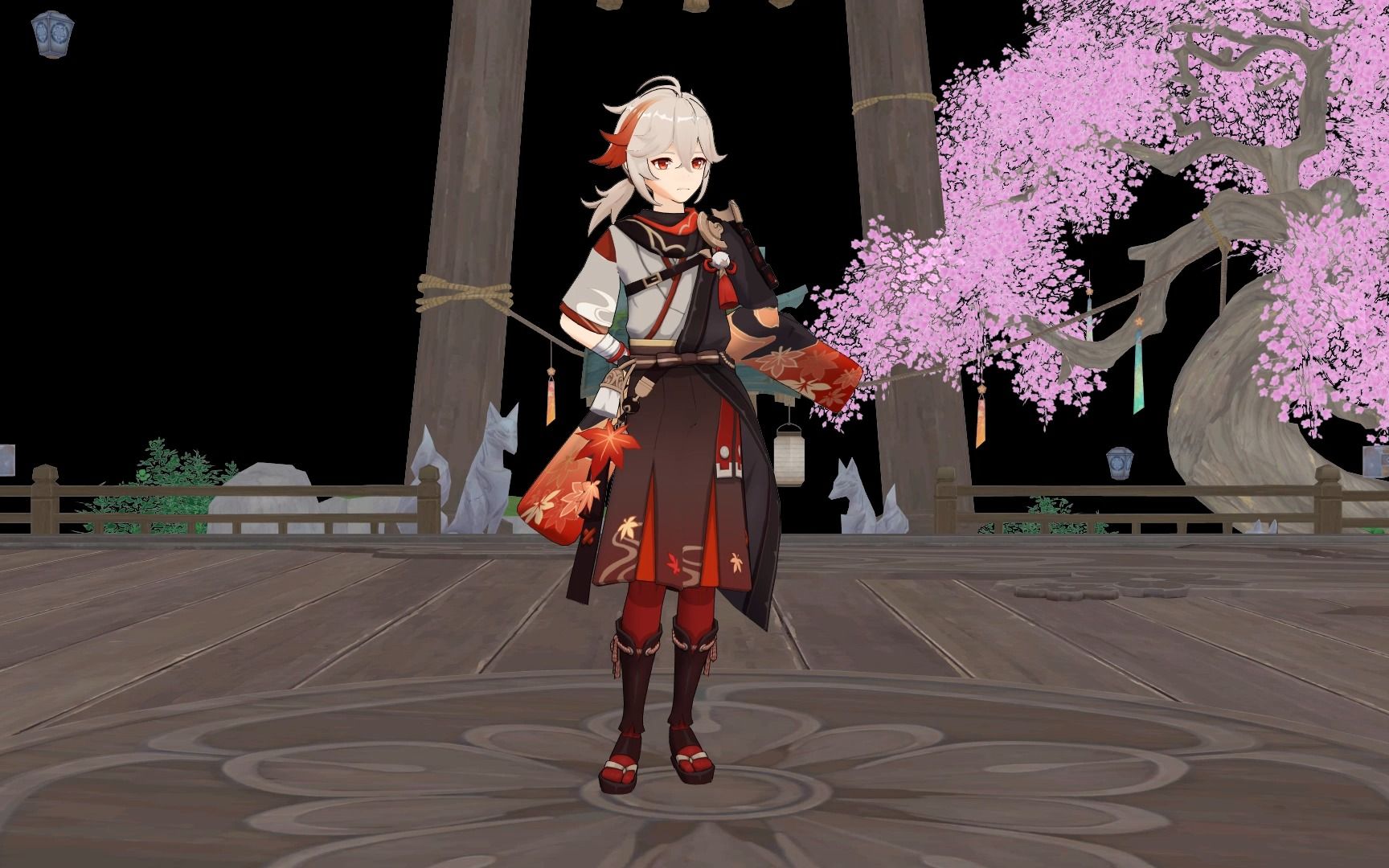 【原神MMD】万叶的小城夏天