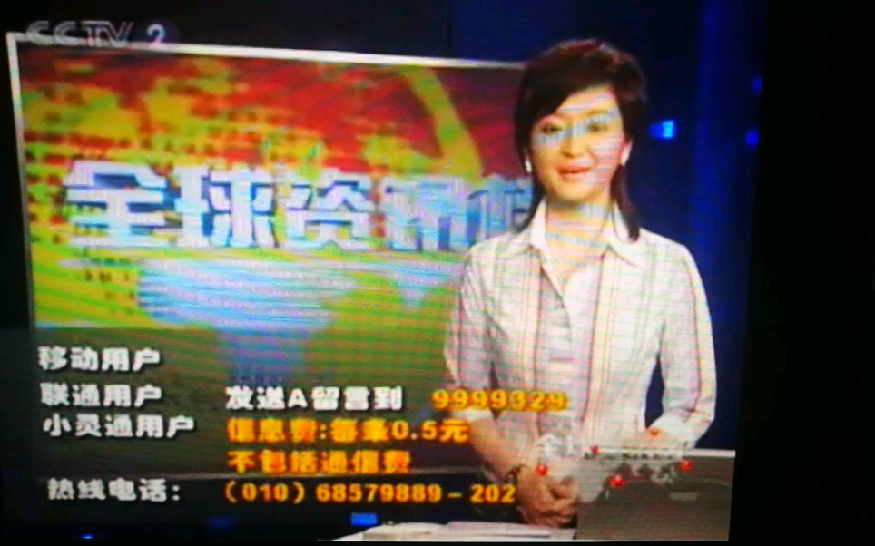...中国中央电视台经济频道全球资讯榜谢颖颖解说片尾节目预告宣传片