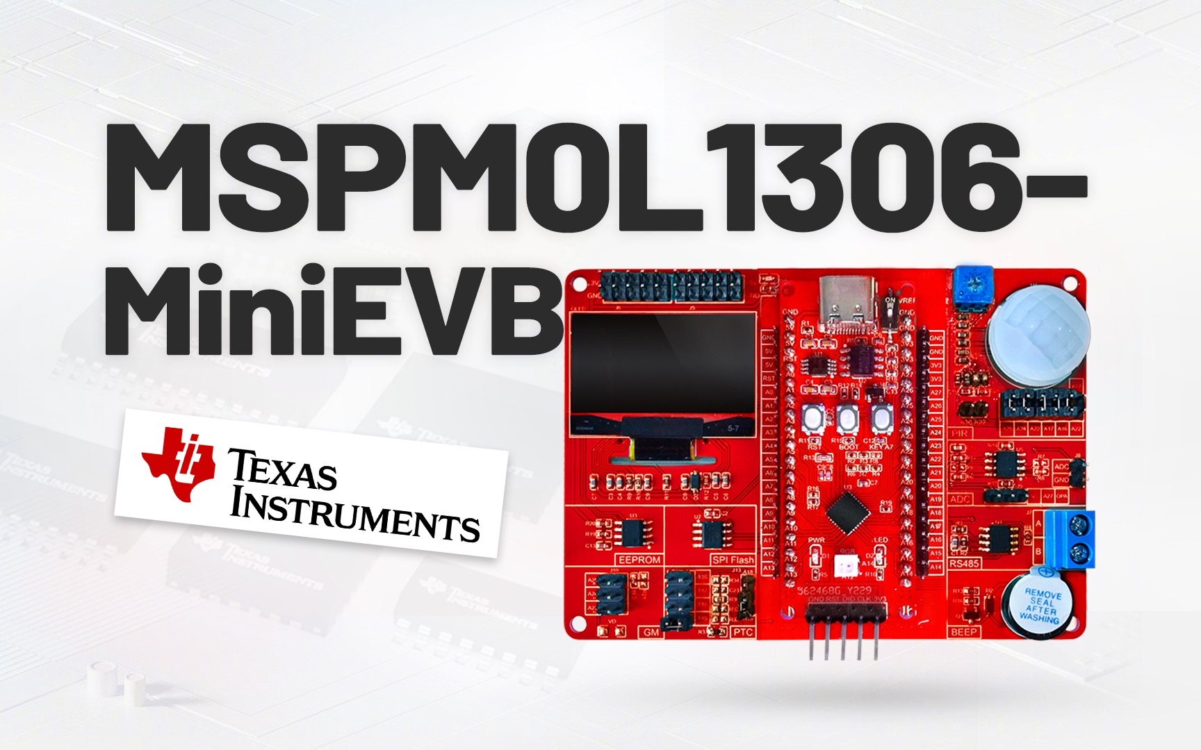 全球首发!TI 首款M0+ MCU MSPM0开发套件上线:小白都能快速上手