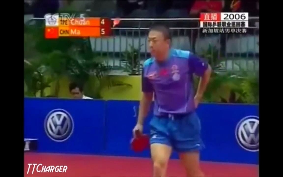 【马大厨】气氛很紧张,战况很激烈 - 2006年新加坡公开赛马琳VS庄智渊