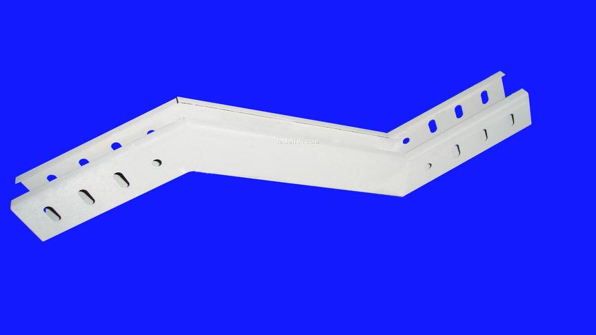 电工技术:45°弯桥架的制作方法,不会技术的电工只能是初级工