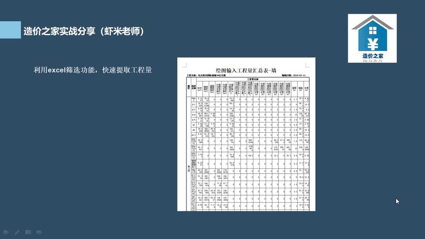 工程造价!套定额时如何快速提取工程量,学会这招,效率提高50%