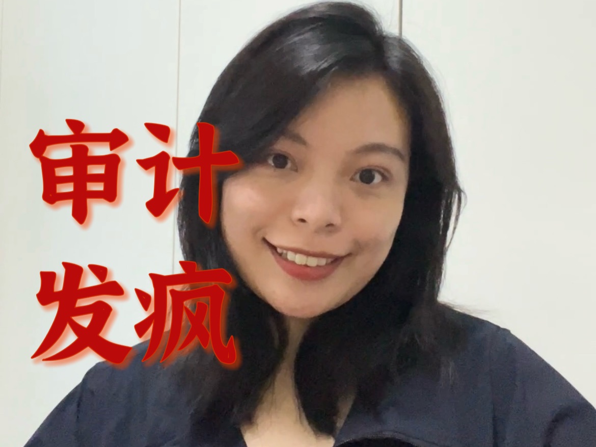 审计民工,苦金融男久矣!