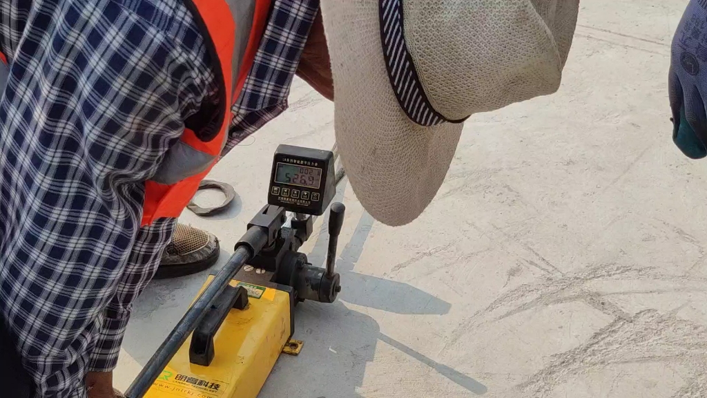 锚杆抗拔力实验