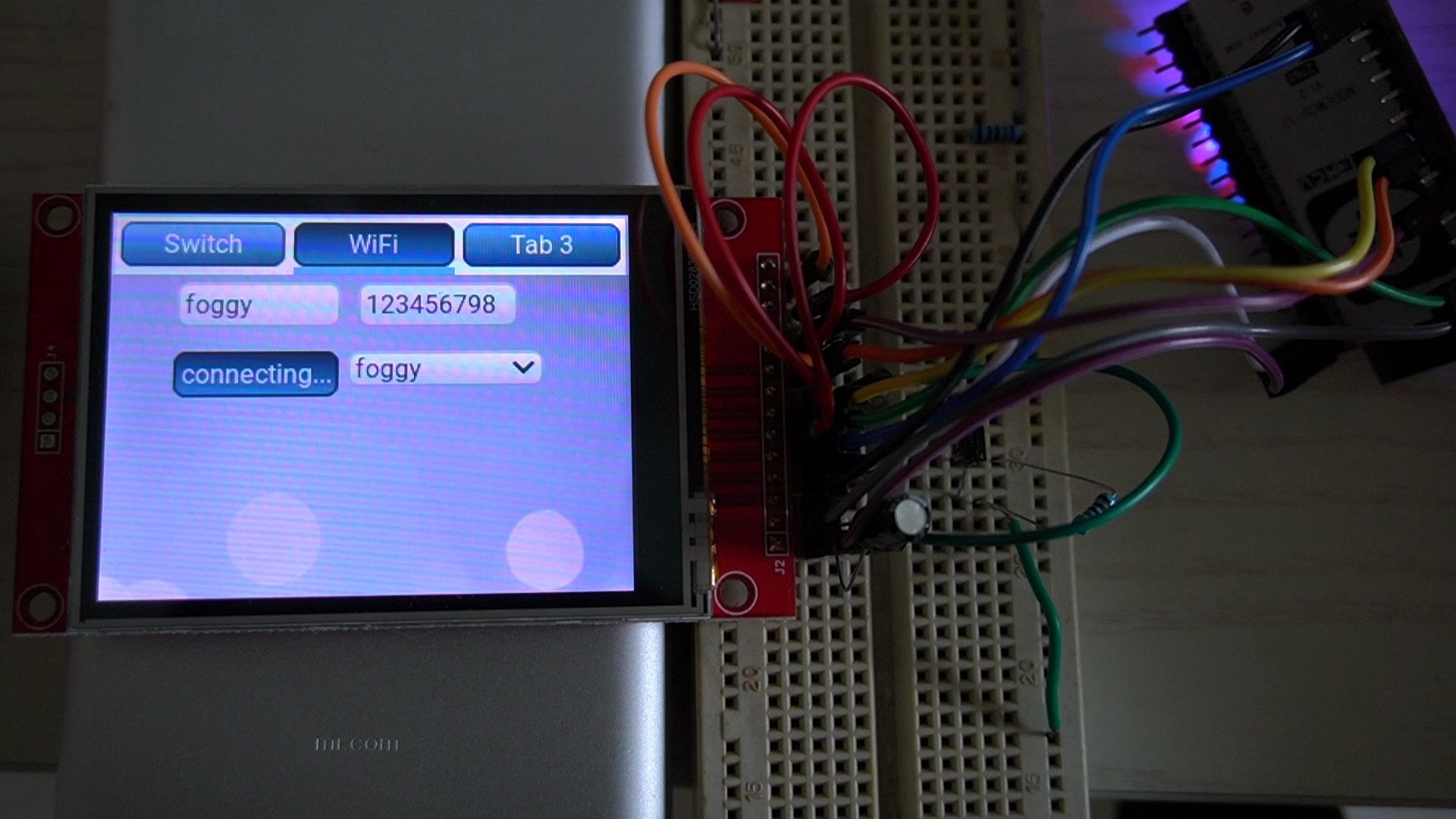 esp32运行lvgl,作为智能家庭控制端
