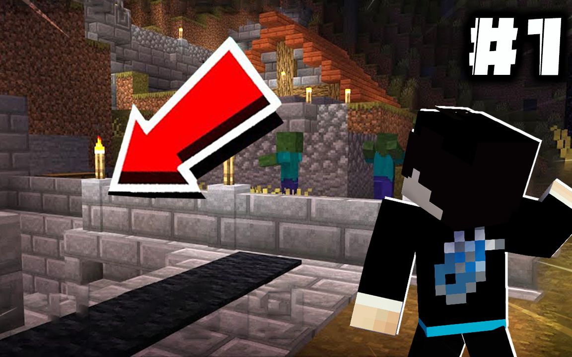 【木鱼】我的世界:惊变100天生存记,木鱼一觉醒来,遭遇世界末日,他...