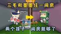 三毛迷你世界游戏日常 第89集 迷你世界:当三毛和墨渊住同一间卧室!...
