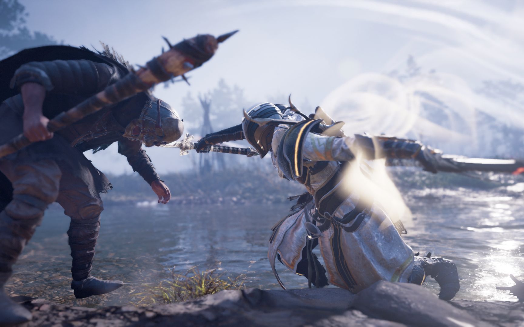 【刺客信条英灵殿】这就是自带光效的神级装备吗