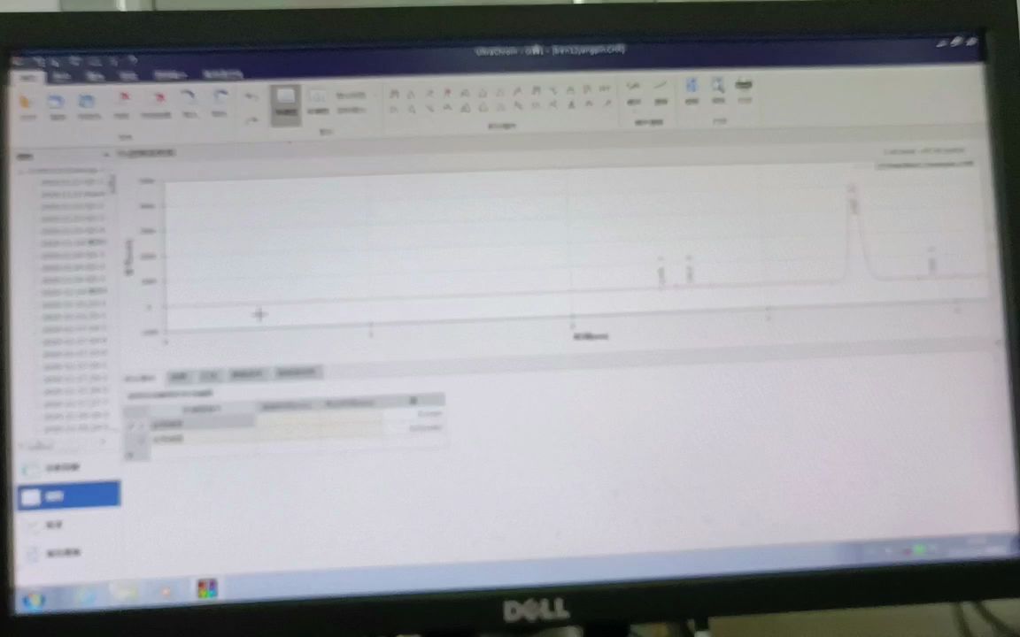 L-3000高效液相色谱仪进行定量数据处理的步骤