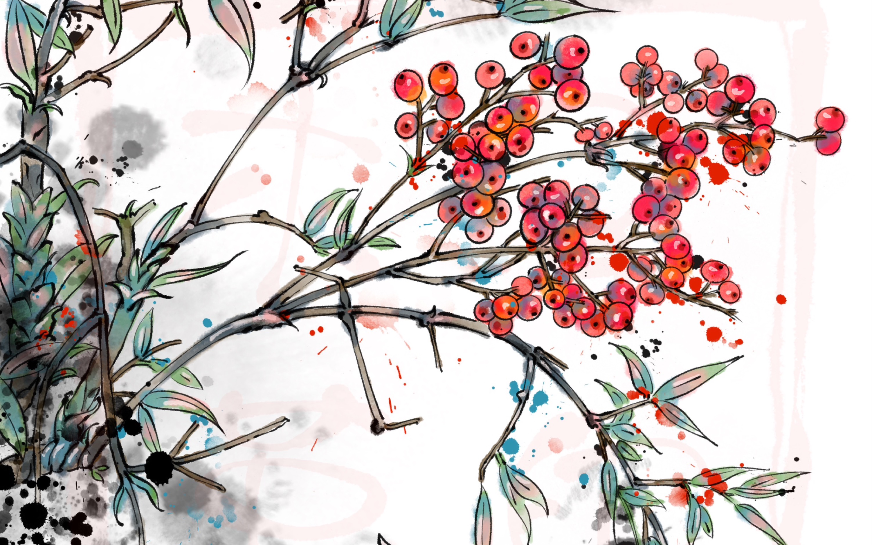 procreate如何制作满屏水印？