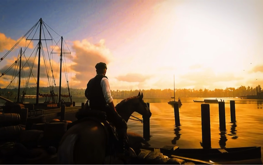 荒野大夕阳_荒野大镖客2