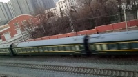 T367次列车通过天津四号楼(2016.11.28)