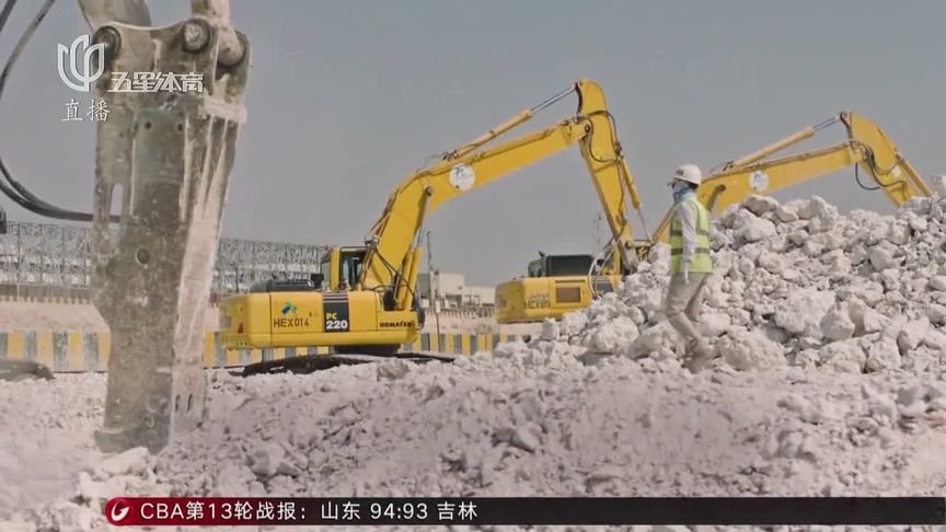 卡塔尔为世界杯挥金如土 主体育馆科技感十足