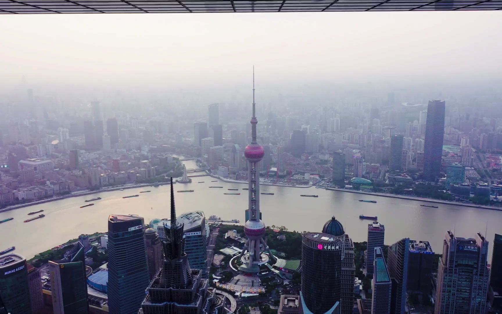 怎样用英文说“鸟瞰上海“?日出日落 Bird view the city of Shanghai, ...