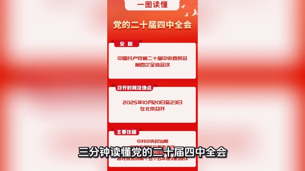 3分钟听懂四中全会