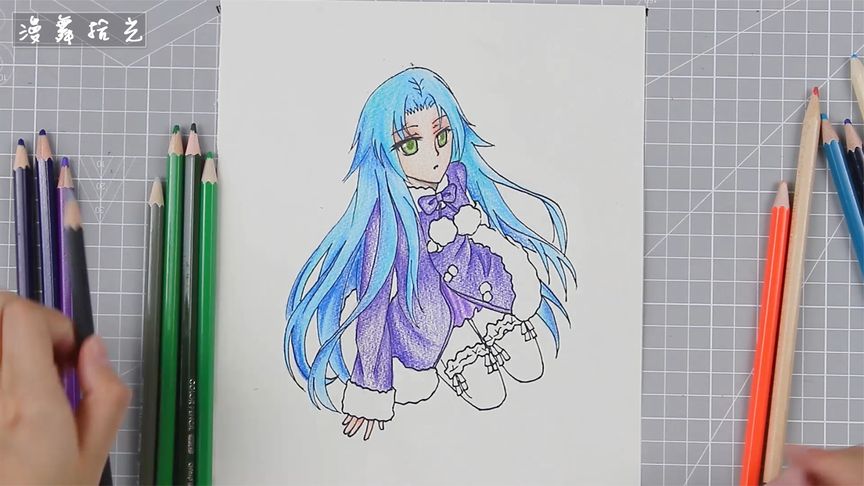一学就会的动漫人物画,简单好看易学,快一起来学吧