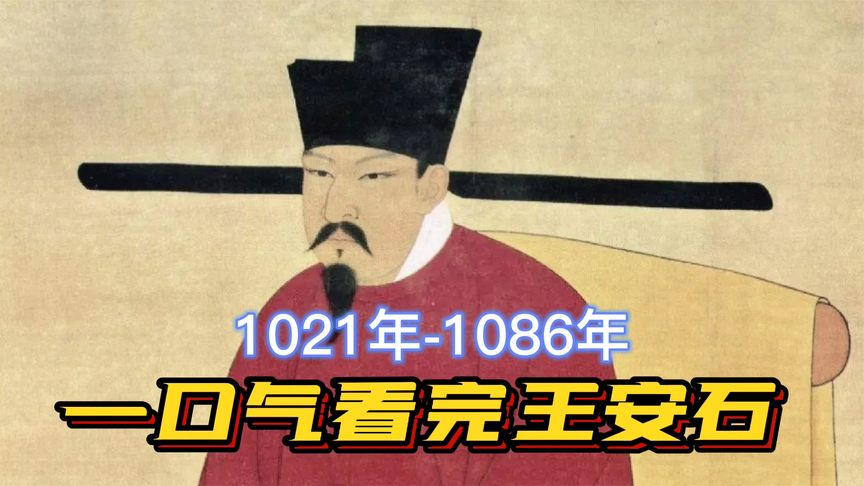 一口气看完王安石,执拗改革家VS唐宋八大家,却被吐槽不爱洗澡