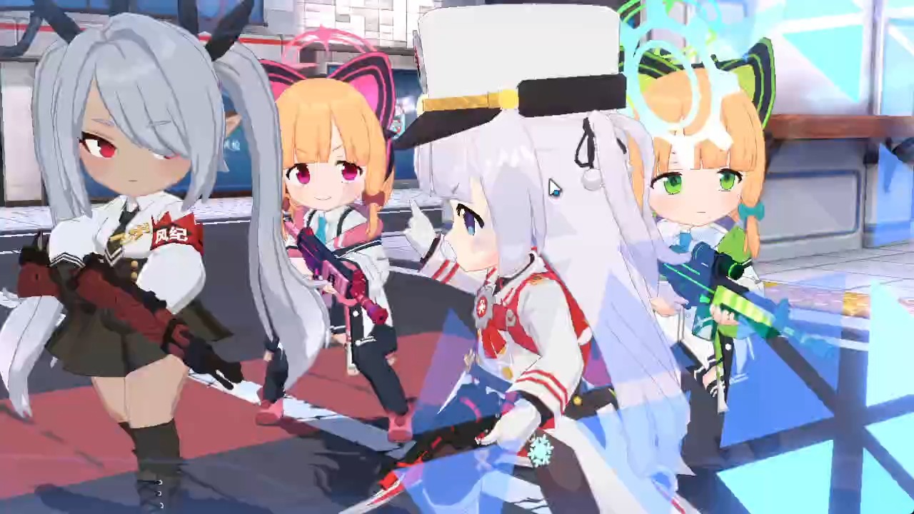 【蔚蓝档案】课后甜点故事~甜秘枪战 挑战关卡04(2次)_哔哩哔哩bilibili...