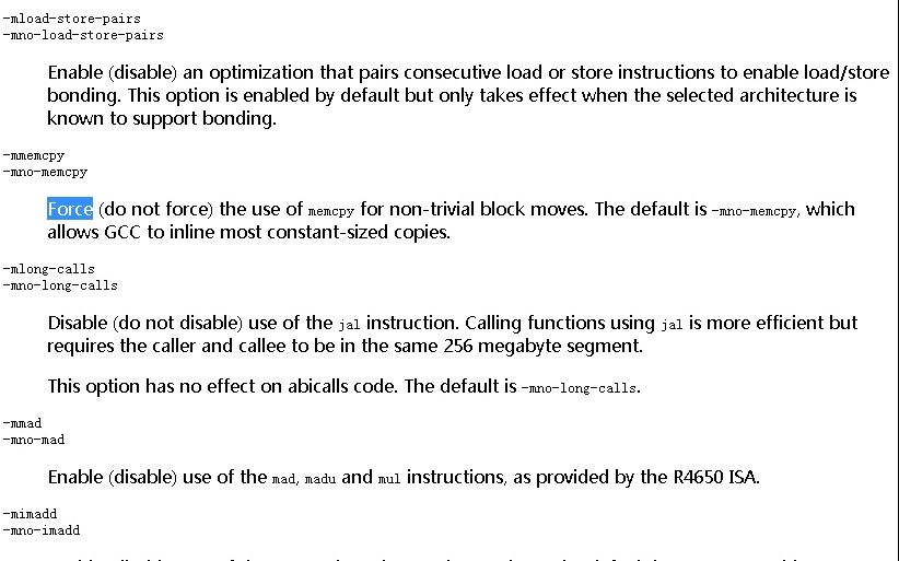 MIPS Options (Using the GNU Compiler Collection (GCC)) - GOT - 结巴...