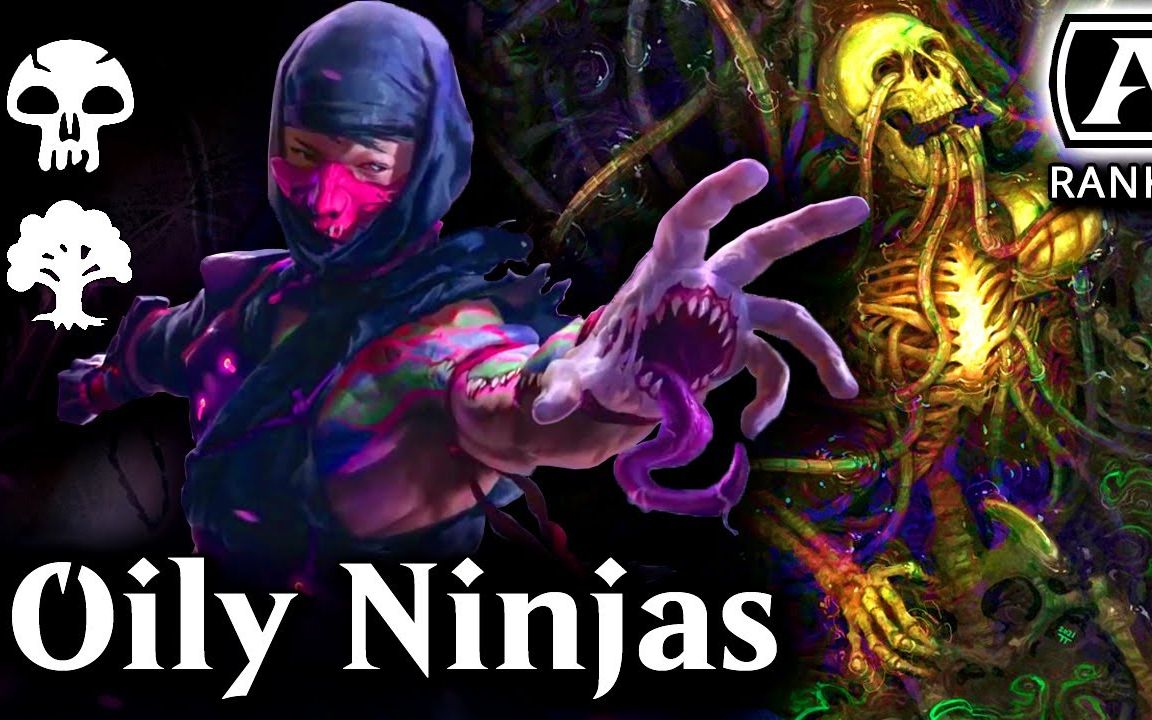 【搬运 LegenVD】【标准】黑绿忍者增殖Oily Ninja 一语双关 这个思路...