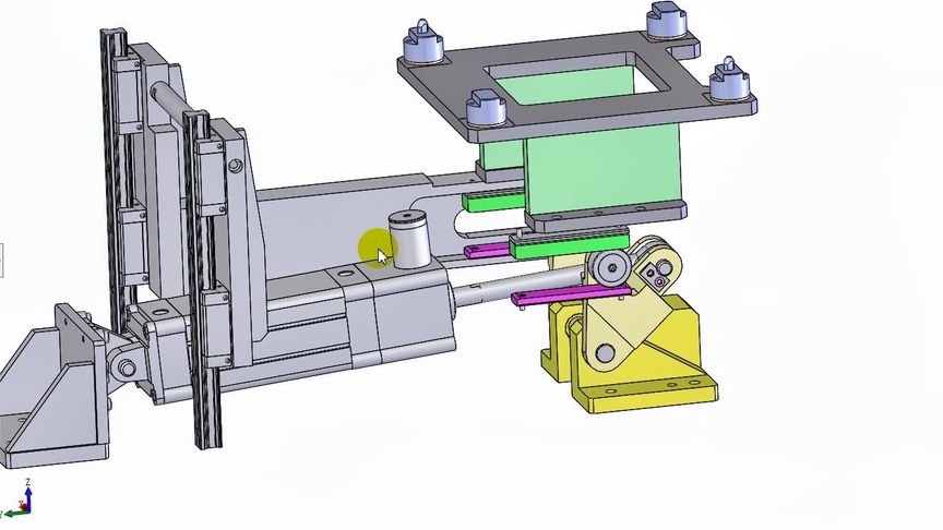 500kg如何采用气缸顶升,设计需要注意什么事项,看完你也会设计