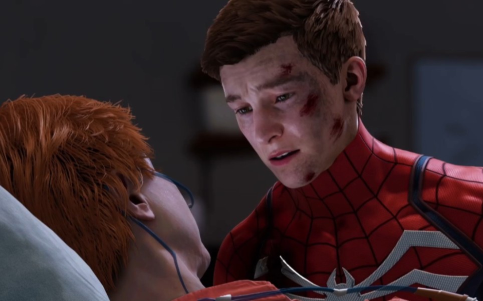 漫威蜘蛛侠大结局梅姨之死 做英雄是要付出代价的,可怜小蜘蛛哭死