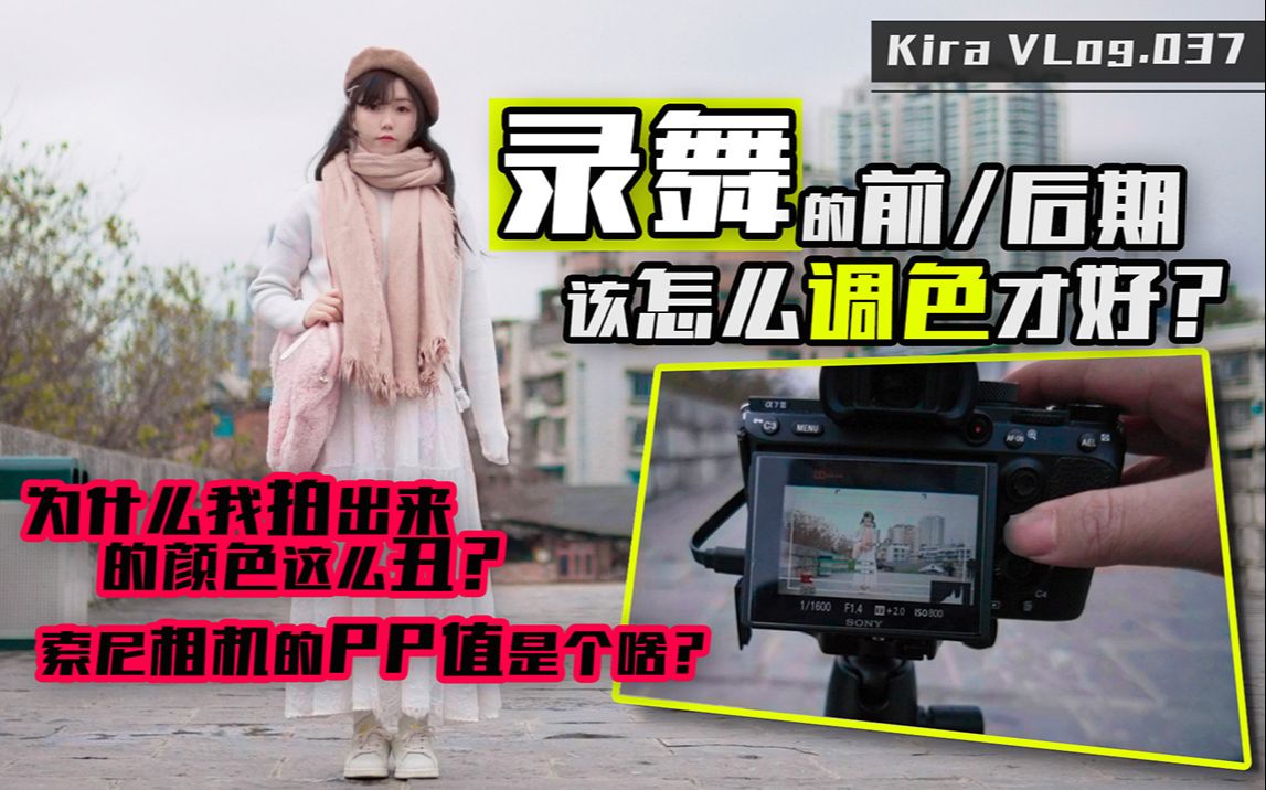 ...索尼相机的PP值怎么用?【前期色彩设置和LUT使用篇】【VLOG.037...