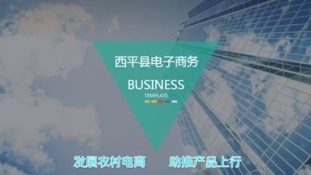 电商扶贫看西平西平县电子商务进农村宣传片