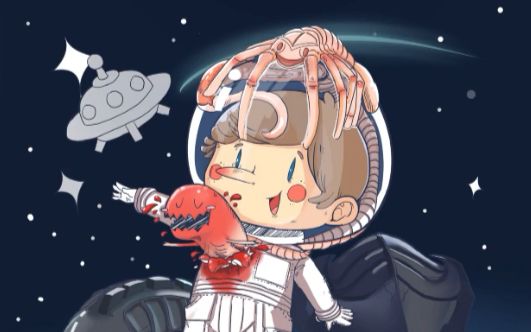 ...异形主题)丨手绘教程丨原画CG教程丨绘画教程丨CG角色设计丨PS...