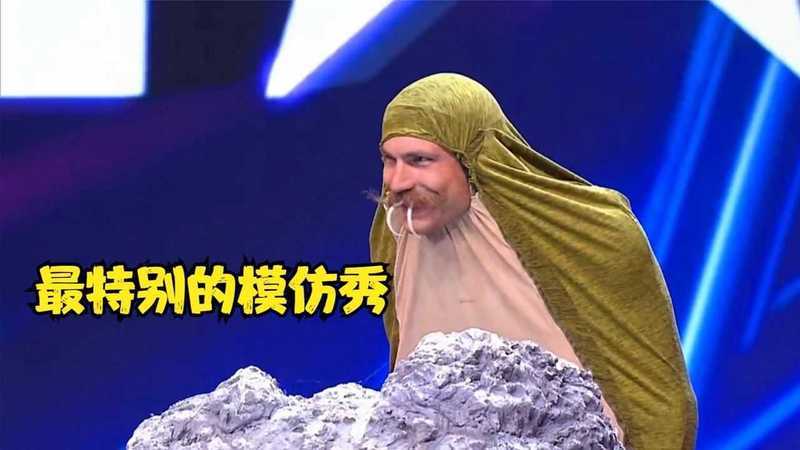 国外综艺节目:最特别的模仿秀,这可能是你从来没见过的模仿秀