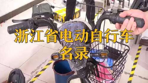 浙江电动车选购避坑指南:这份官方名录让你不上当