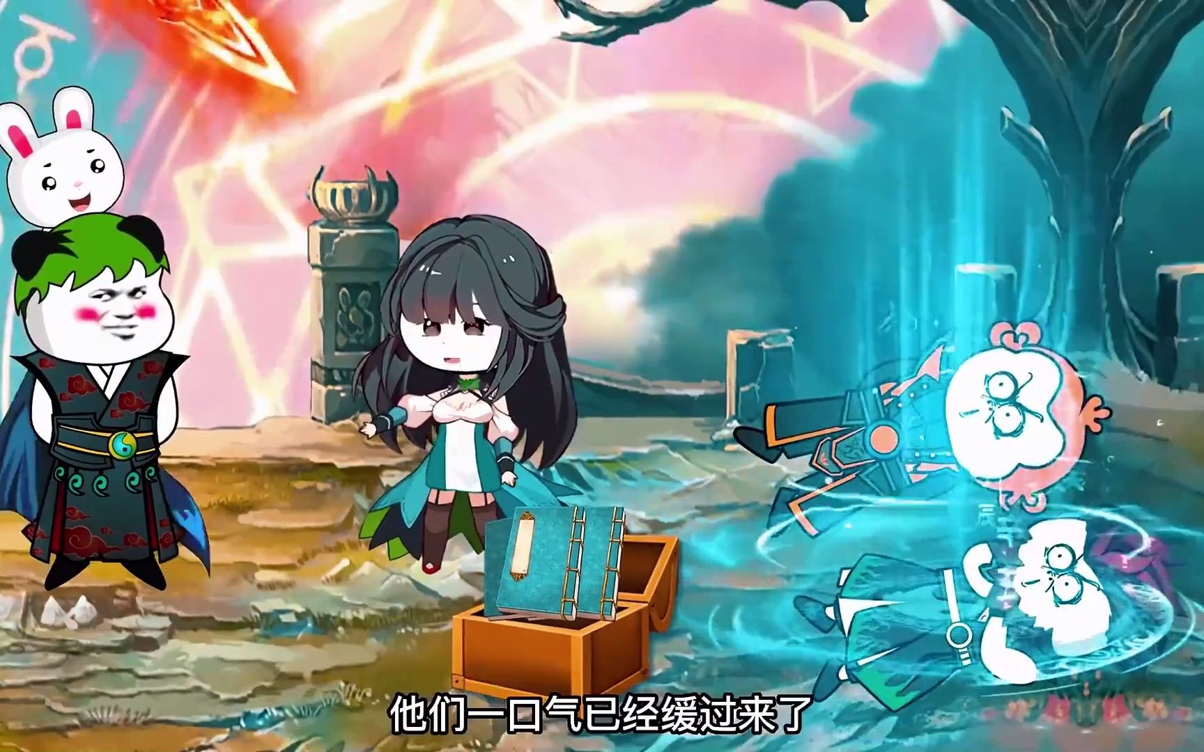 一口气看完沙雕动画:【最强反派】