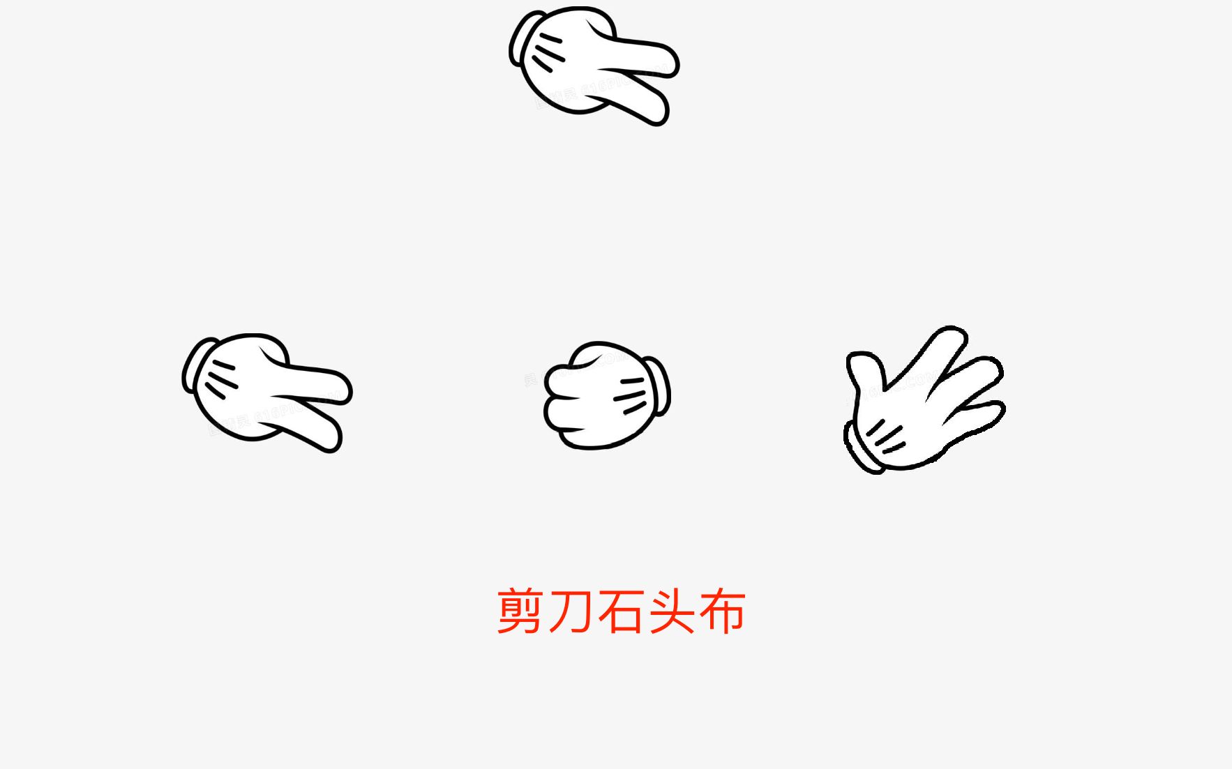 scratch剪刀石头布-中级-3局2胜-一个角色搞定-方便迁移