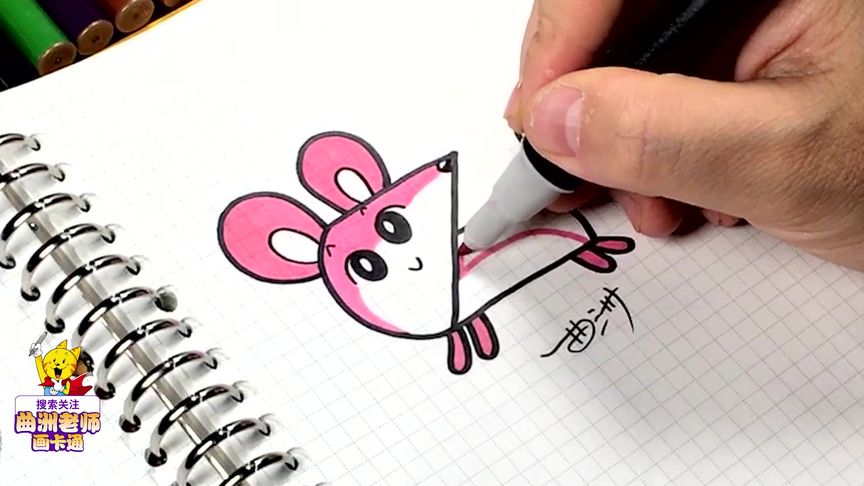 考考你的眼力，看我用字母Z画出了什么简笔画动物呢？