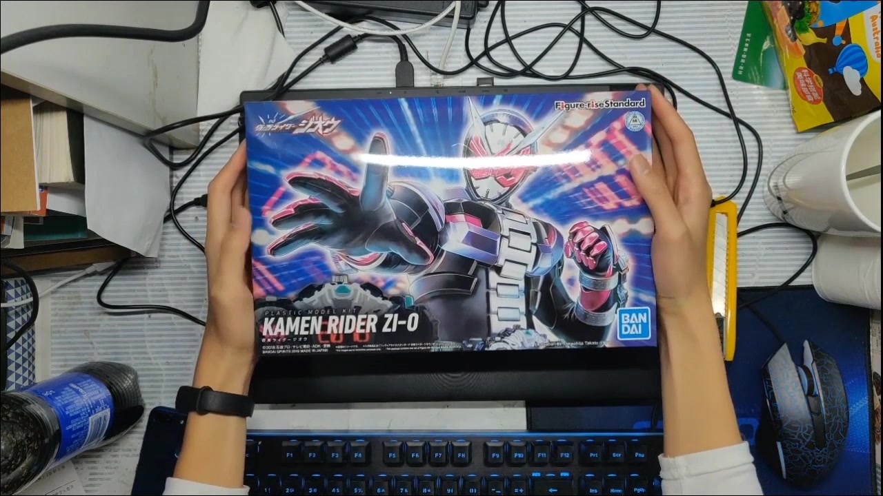 开箱!假面骑士zio(时王)Figure组装模型