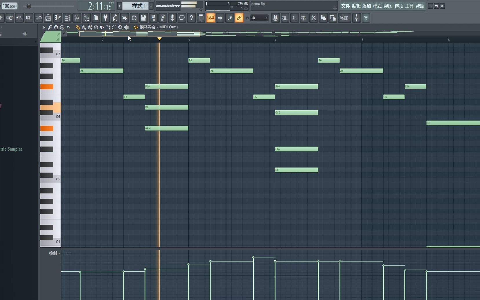 昨天晚上刚看了一遍和弦类型,这是他fl studio发生的变化,求求大家来...