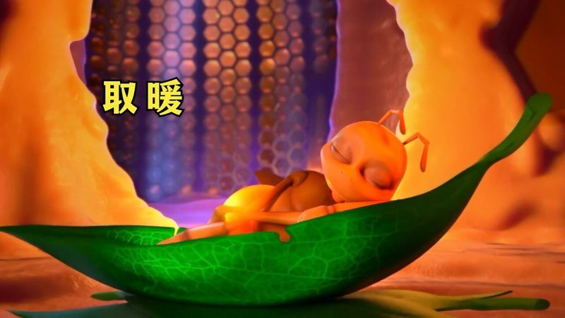 森林里的冬天有多冷没有暖气的动物们,只能靠萤火虫来取暖!