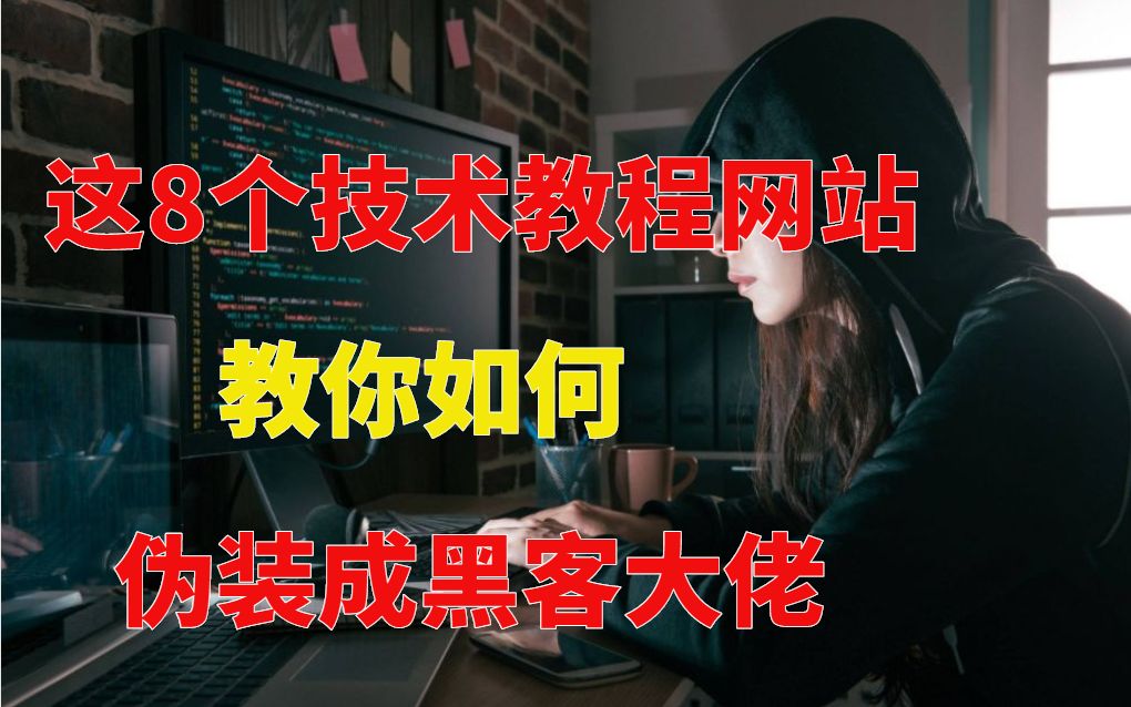 盘点8个公开黑·客技术教程网站!让你快速成为一个黑客大佬!