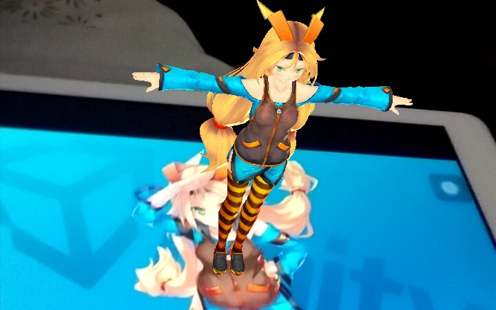 【unity】手机app,AR 效果展示