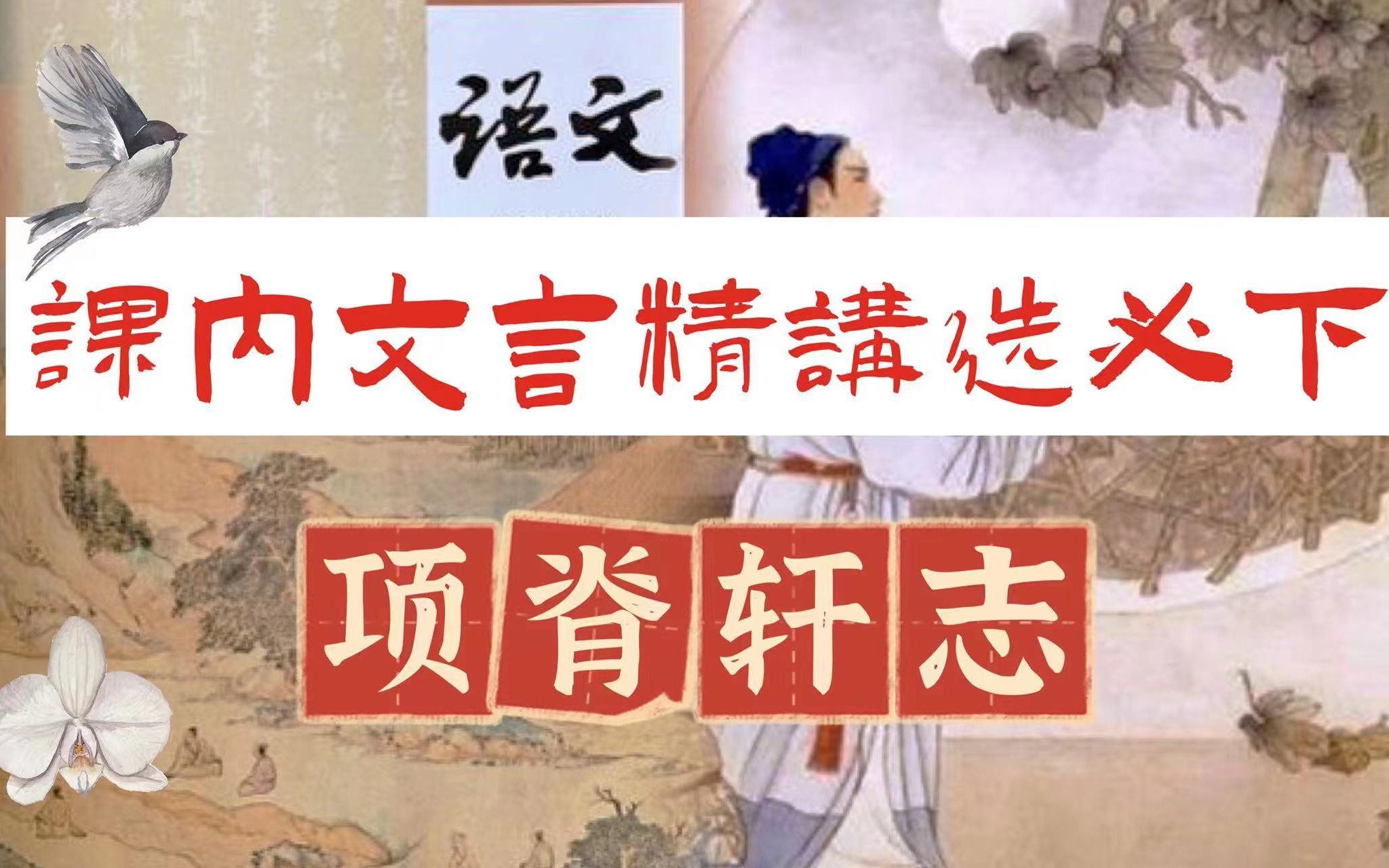 【课内文言精讲】高中统编选必下《项脊轩志》