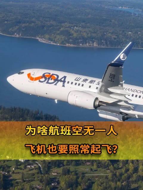 为啥航班明明空无一人,飞机也要照常起飞?飞一次成本多少钱? #快成长...